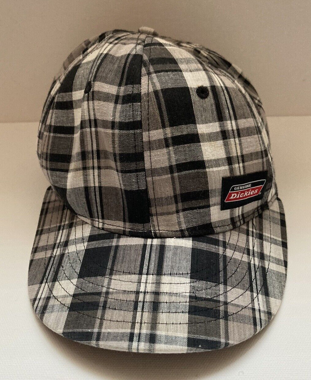 Genuine DICKIES Baseball Cap Earthtones Multi Plaid O… - Gem