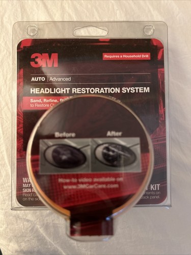 3M Headlight Lens Restoration System, 39008, 1 Kit | eBay