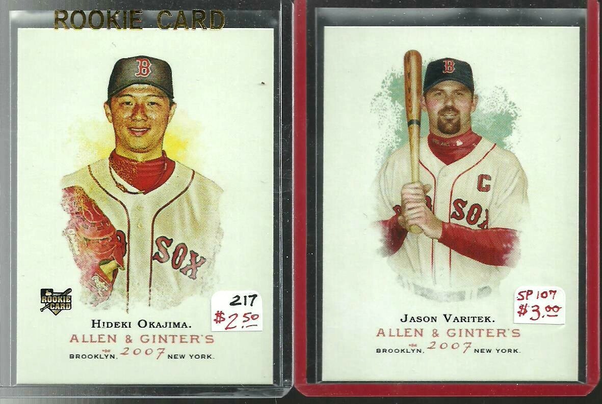 Jason Varitek Baseball Card Database - Newest Products will be shown ...