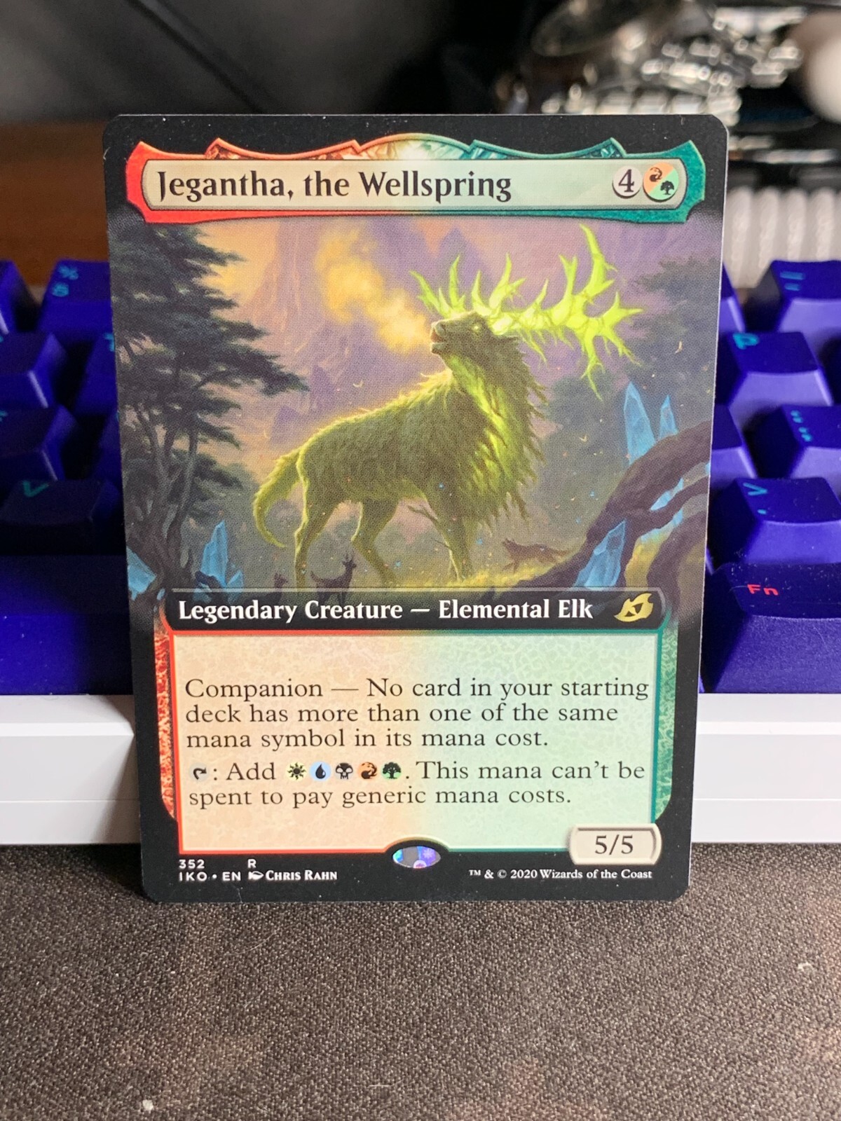 MTG Jegantha, the Wellspring Ikoria: Lair of Behemoths 352 Regular Rare ...