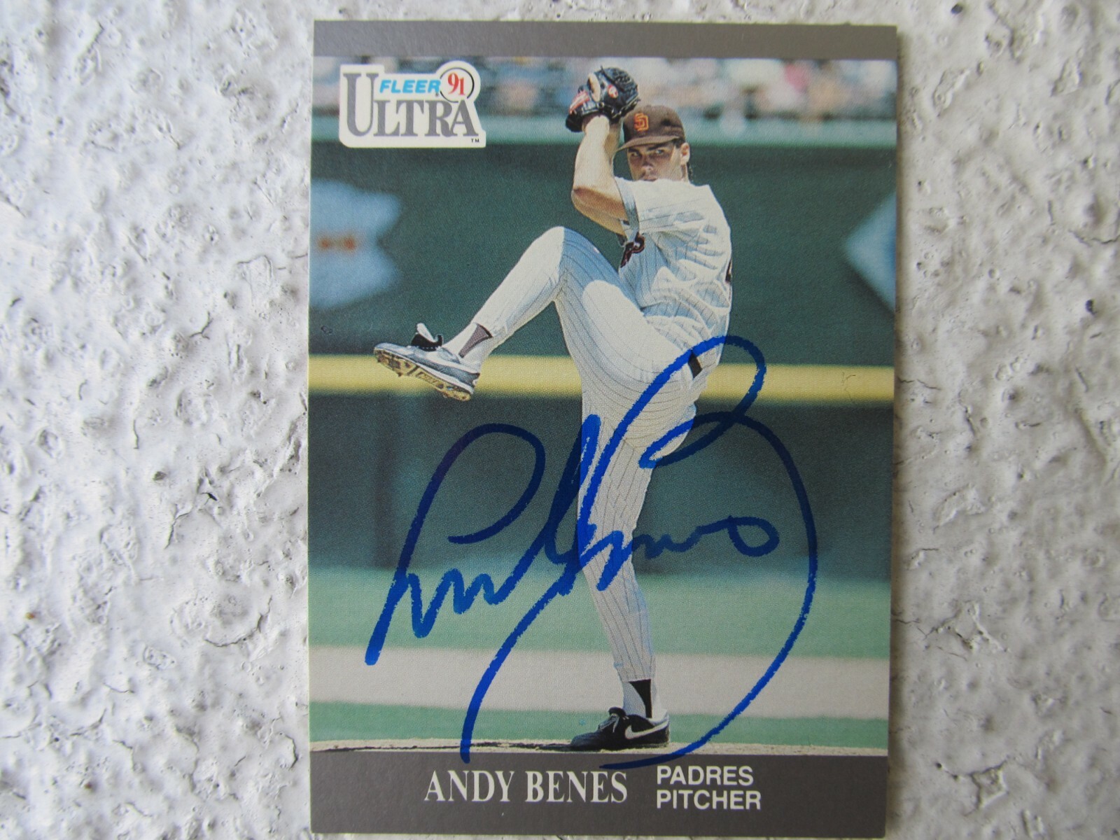 Padres Andy Benes Signed Autographed 1991 Fleer Ultra Mint | eBay