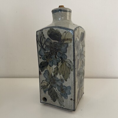 Colin Kellam Totnes Devon Studio Pottery Abstract Flower Lamp Base Very ...