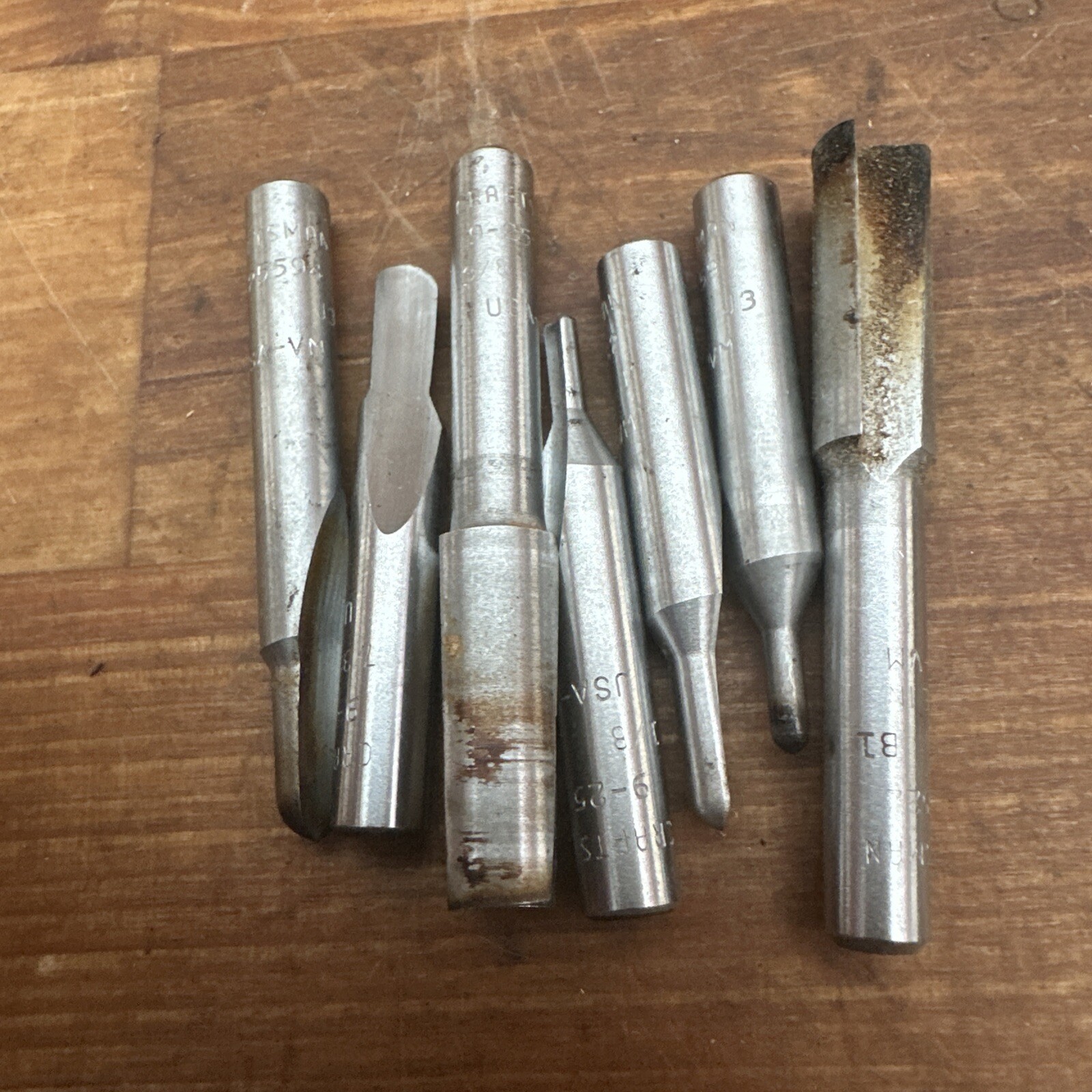 Vintage Sears Craftsman Router 13 Pc. Bit Set 21297 w/ Case - Made in ...