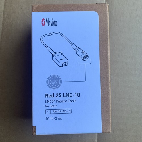 Masimo Red 25 LNC-10 Patient Cable 3345 | eBay