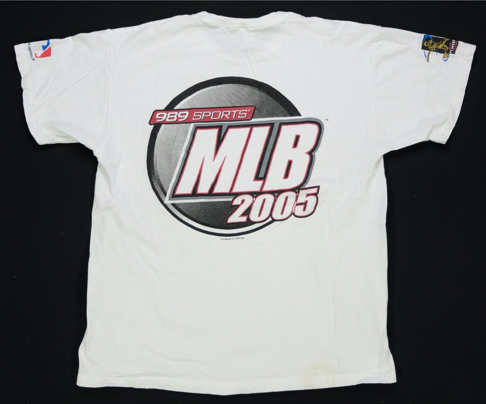 Rare Vintage Playstation 989 Sports MLB 2005 T Shirt … - Gem