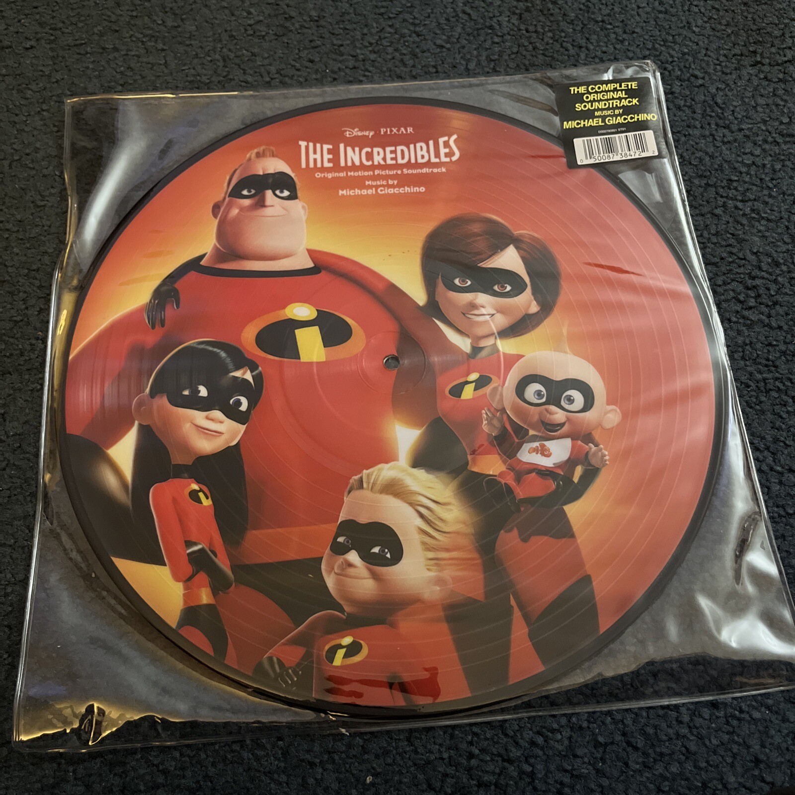The Incredibles (Original Motion Picture Soundtrack) Picture Disc New ...