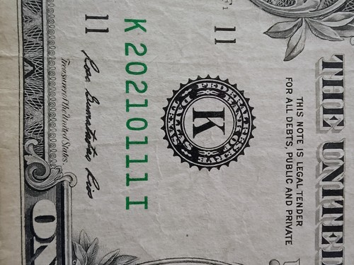 Fancy serial number /Birthday banknote VERY RARE JAN,11 2021 | eBay