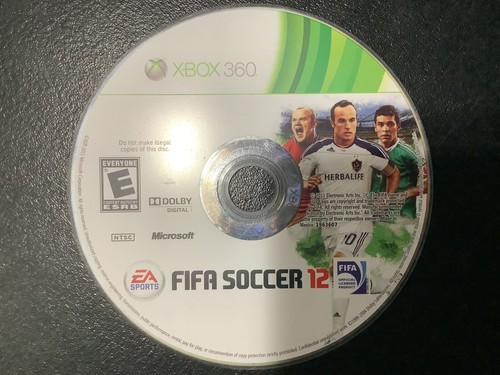 FIFA Soccer 12 Microsoft Xbox 360 Disc Only | eBay