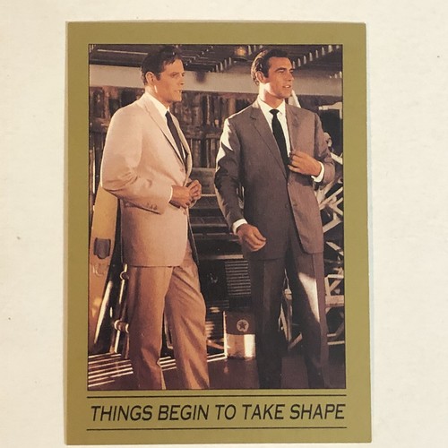 James Bond 007 Trading Card 1993 #7 Sean Connery | eBay