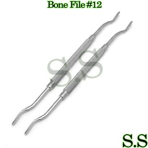 2 EACH Bone File Howard #12 Medical Surgical Dental Instrument | eBay