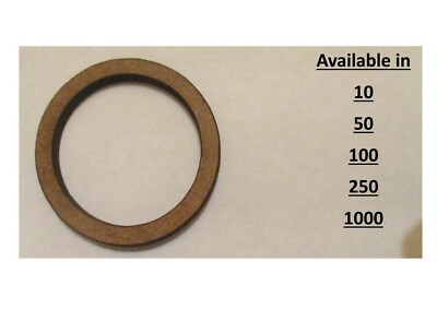 25mm to 32mm Round Circle Base Convertor Extender Adaptor Wargame bases ...