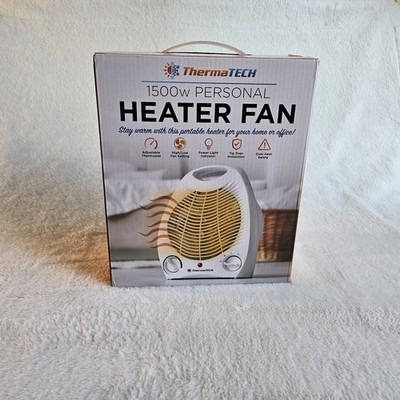ThermaTech 1500w Personal Heater Fan | eBay