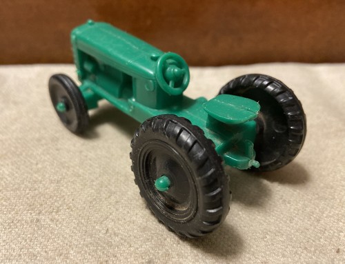Vintage Tim Mee Toys Green Plastic Farm Tractor Playset Toy | eBay