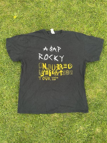 Asap Rocky Testing Hip Hop T Shirt XL | eBay