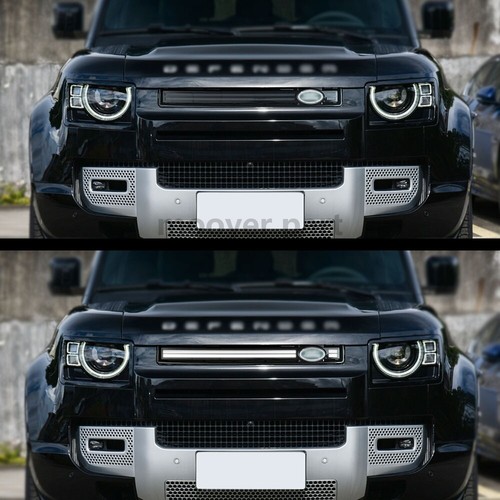 LED Front Bumper Upper Grille Driving lights For Land Rover Defender ...