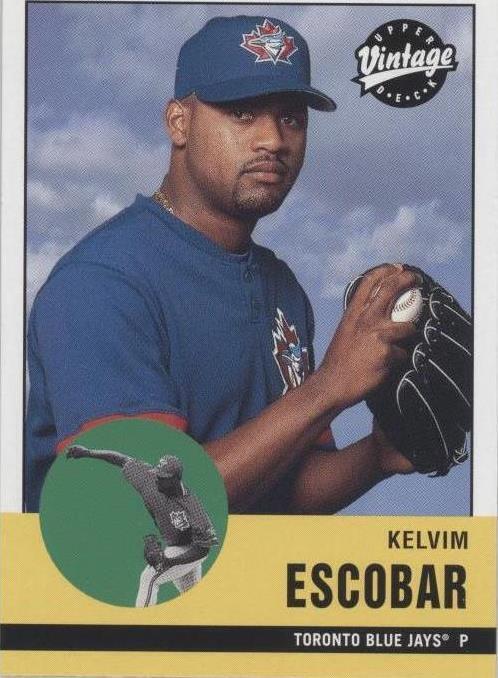 2001 Upper Deck Vintage - Kelvim Escobar #28 for sale online | eBay