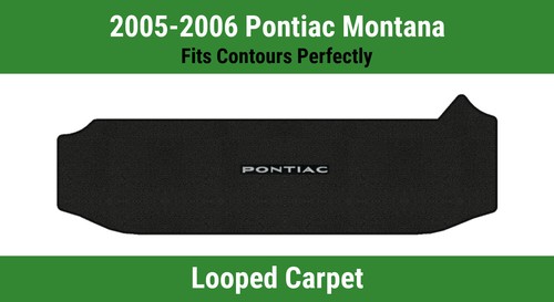 Lloyd Loop Small Cargo Mat for '05-06 Montana w/Silver on Black Pontiac ...