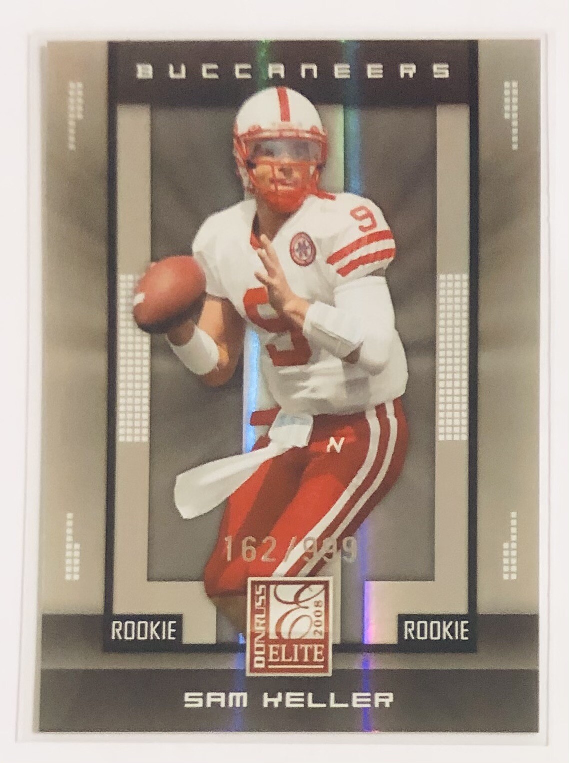 Sam Keller 2008 Donruss Elite RC 162/999 Nebraska Cornhuskers TB ...