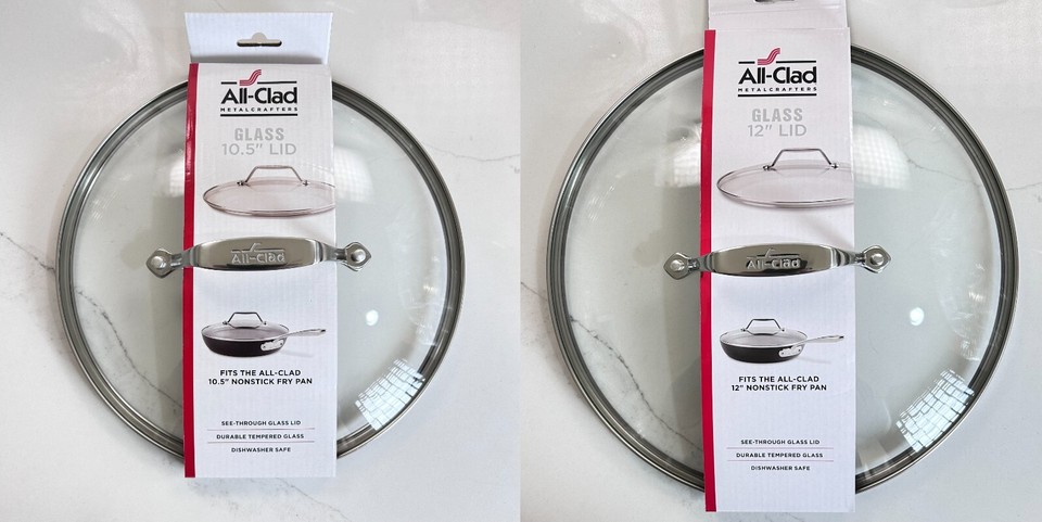 All-Clad Glass Lids for All-clad Essential's pans (Your Choice) | eBay