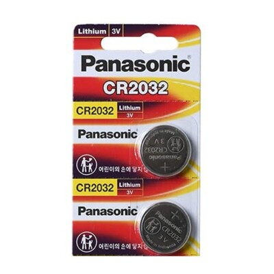 2 FRESH PANASONIC CR2032 BULK CR 2032 3V LITHIUM COIN CELL BATTERY EXP ...