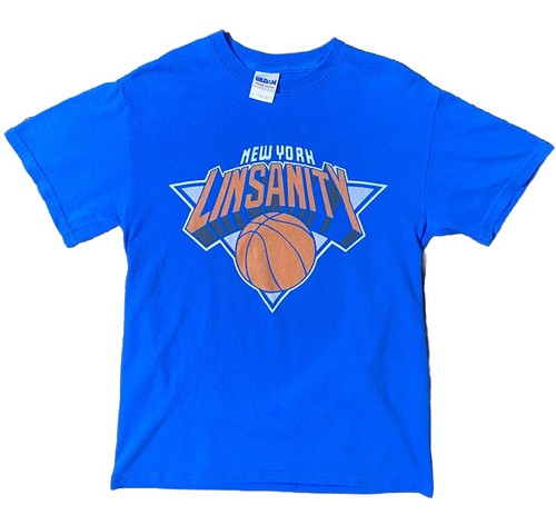 2012 New York Linsanity T Shirt Jeremy Lin Sz S New York Knicks NBA ...