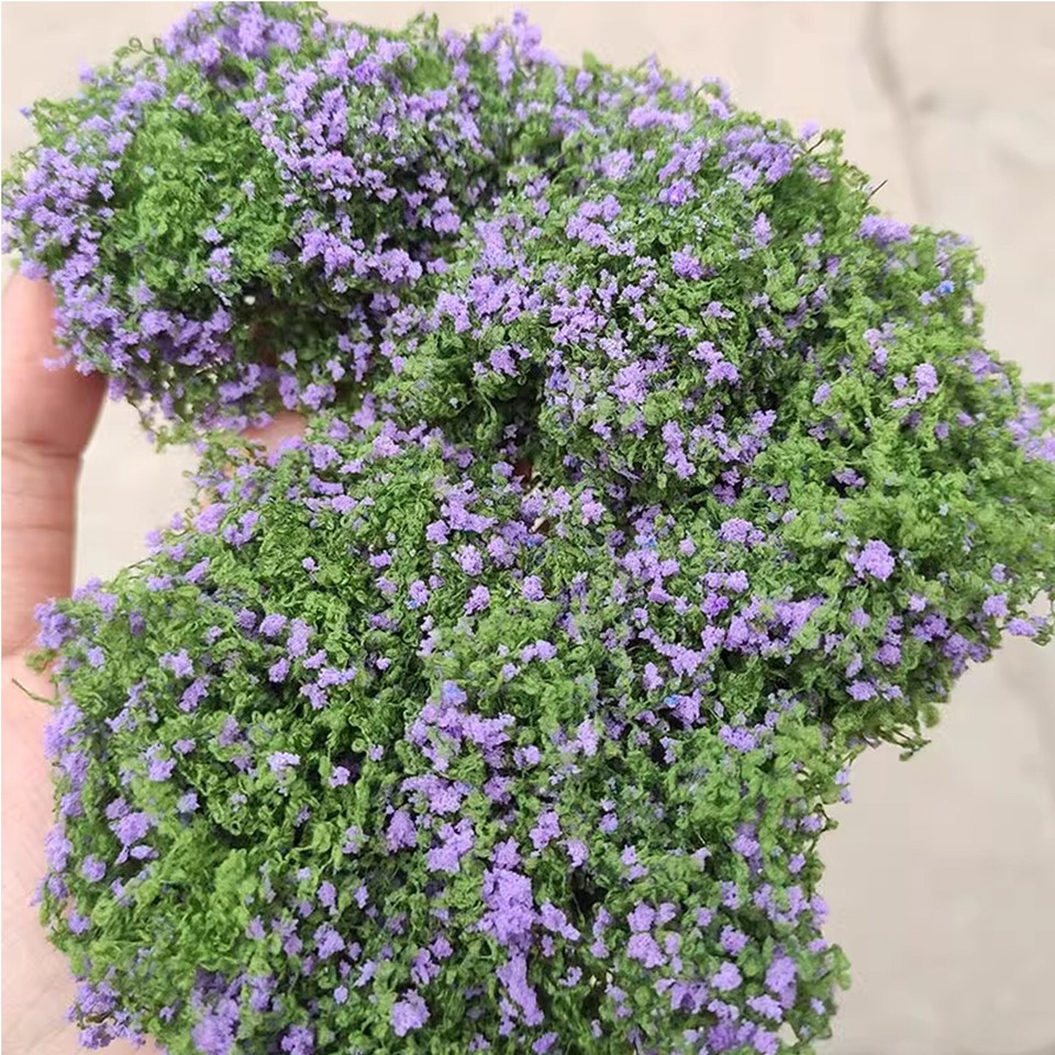 HO OO Scale Shrubs Flower Clusters Vines Miniatures for Landscape ...