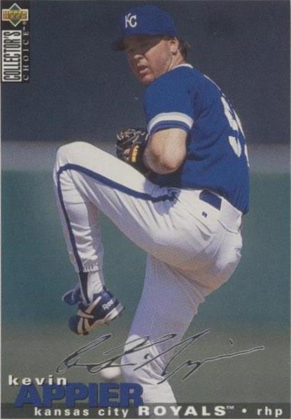 1995 Upper Deck Collector's Choice - Silver Foil Signature #462 Kevin ...