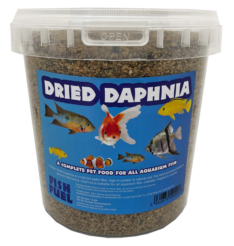 Fish Fuel Aquarium Food 1 litre Buckets - Tropical Flake, Goldfish ...