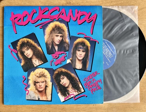ROCK CANDY “Sucker for a Pretty Face” Vinyl LP - RARE Hair Metal 80s ...