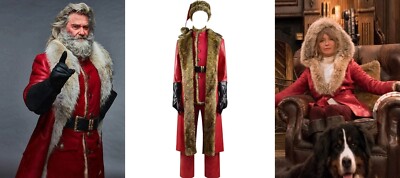 Handmade The Christmas Chronicles Kurt Russell Santa Claus Coats ...