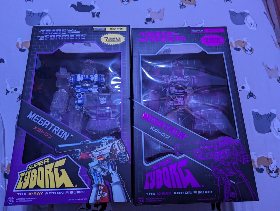Exclusive Super7 Super Cyborg Transformers,Megatron Exclusive Purple ...