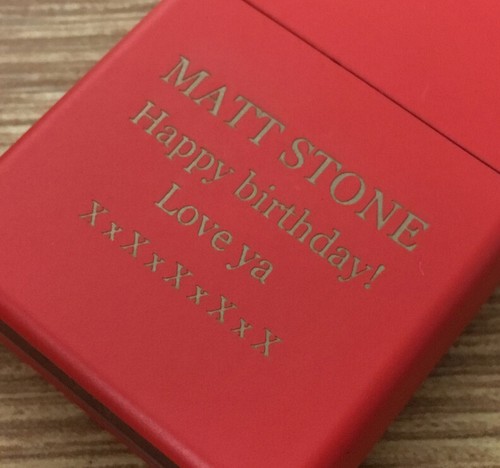 Personalised Never Walk Alone Liverpool F.C Anthem Red Zippo Lighter ...