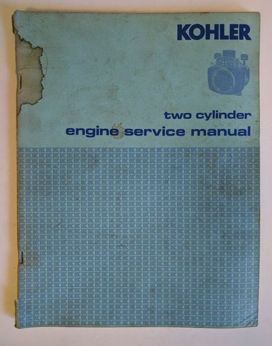 1974 Kohler Two Cylinder Engine Service Manual K482, K532, K662 ENS-607 | eBay