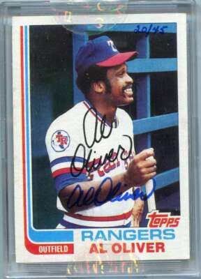 2004 Topps Originals Signature ao9 Al Oliver 82 Auto 20/45 1982 | eBay