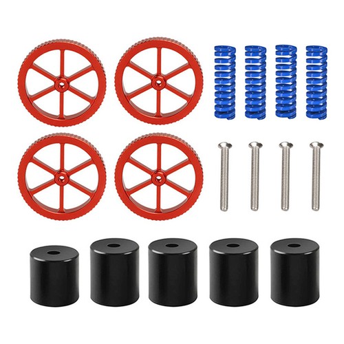 3D Printing Leveling Column Set Screws Heavy Duty Silicone Bed Mounts ...
