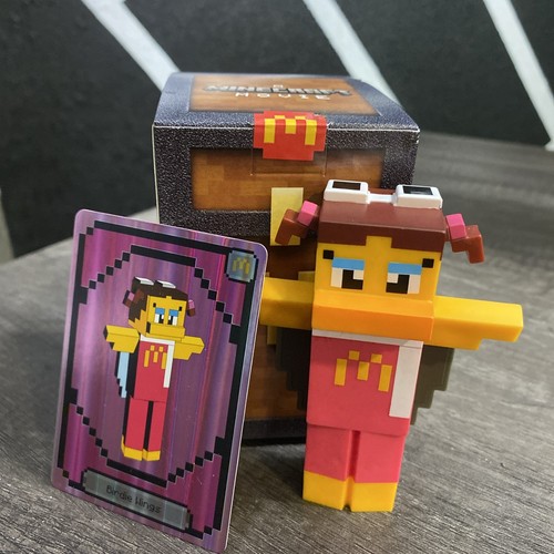 McDonald’s Minecraft Movie Birdie Wings Happy Meal Toy With Unused Code ...