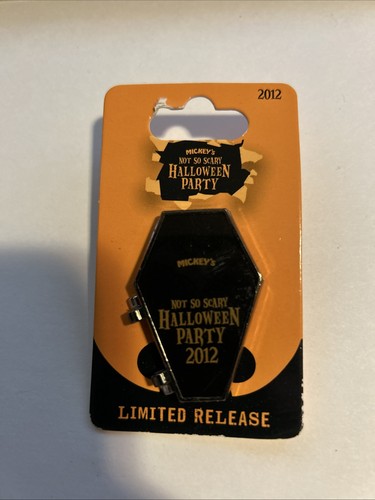 Disney Pin 92172 Mickey Vampire Coffin Logo MNSSHP Halloween Party 2012 ...