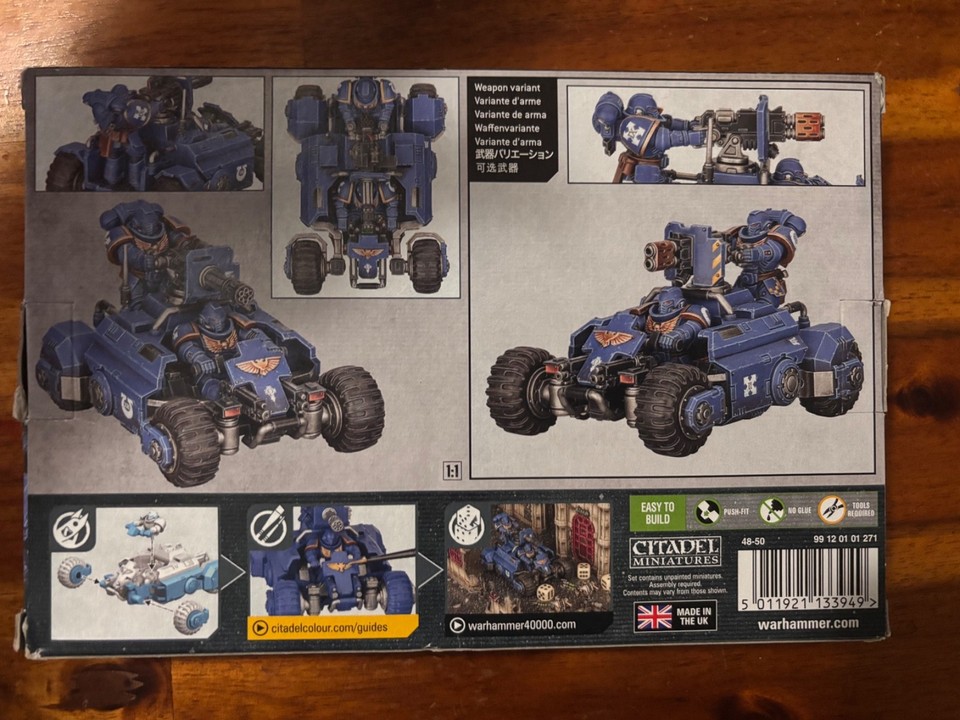Games Workshop Warhammer 40K Space Marines Primaris Invader ATV | eBay