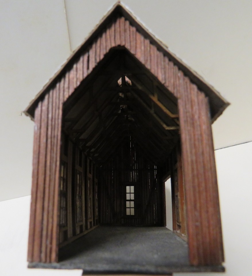ENGINE HOUSE. "BTS". BUILT. WOOD. BEAUTIFULLY FINISHED. DETAILED ...