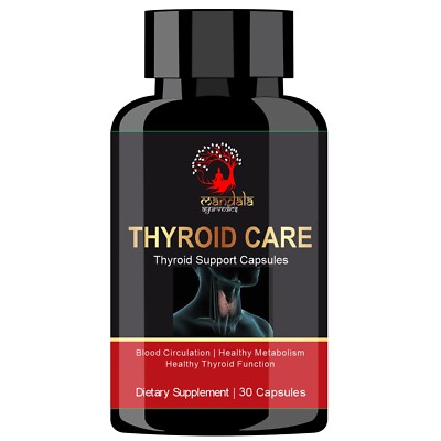 Thyroid Care thyroid Support Cap To Balance T3,T4&TSH Level. 30 Caps ...