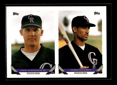 1993 Topps #704 Jon Goodrich Danny Figueroa RC (NM+)(BAS) | eBay