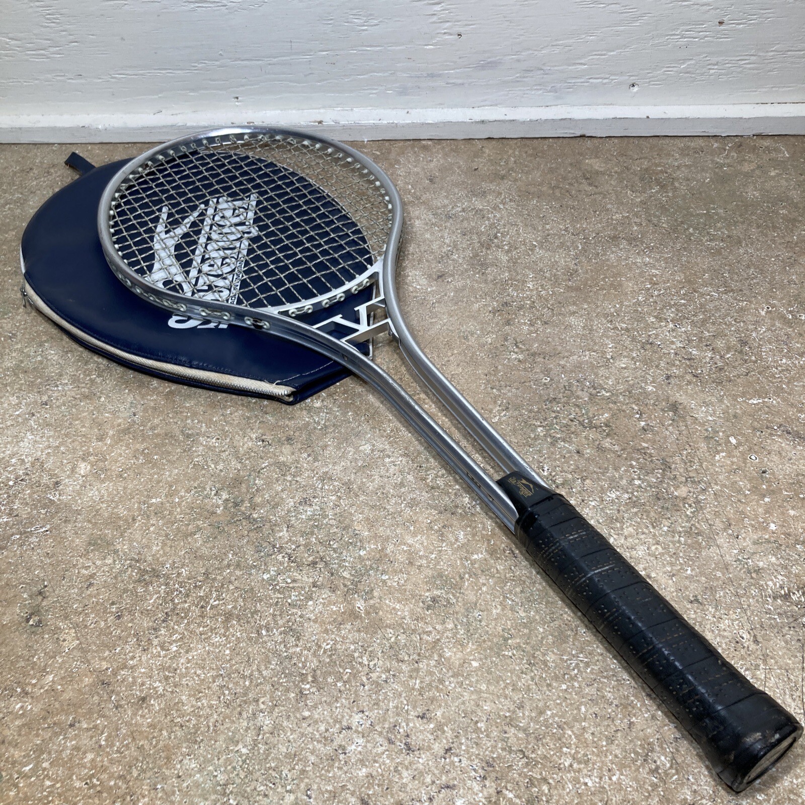 Vintage Slazenger No. 1754 Aluminum Tennis Racquet & Cover | eBay