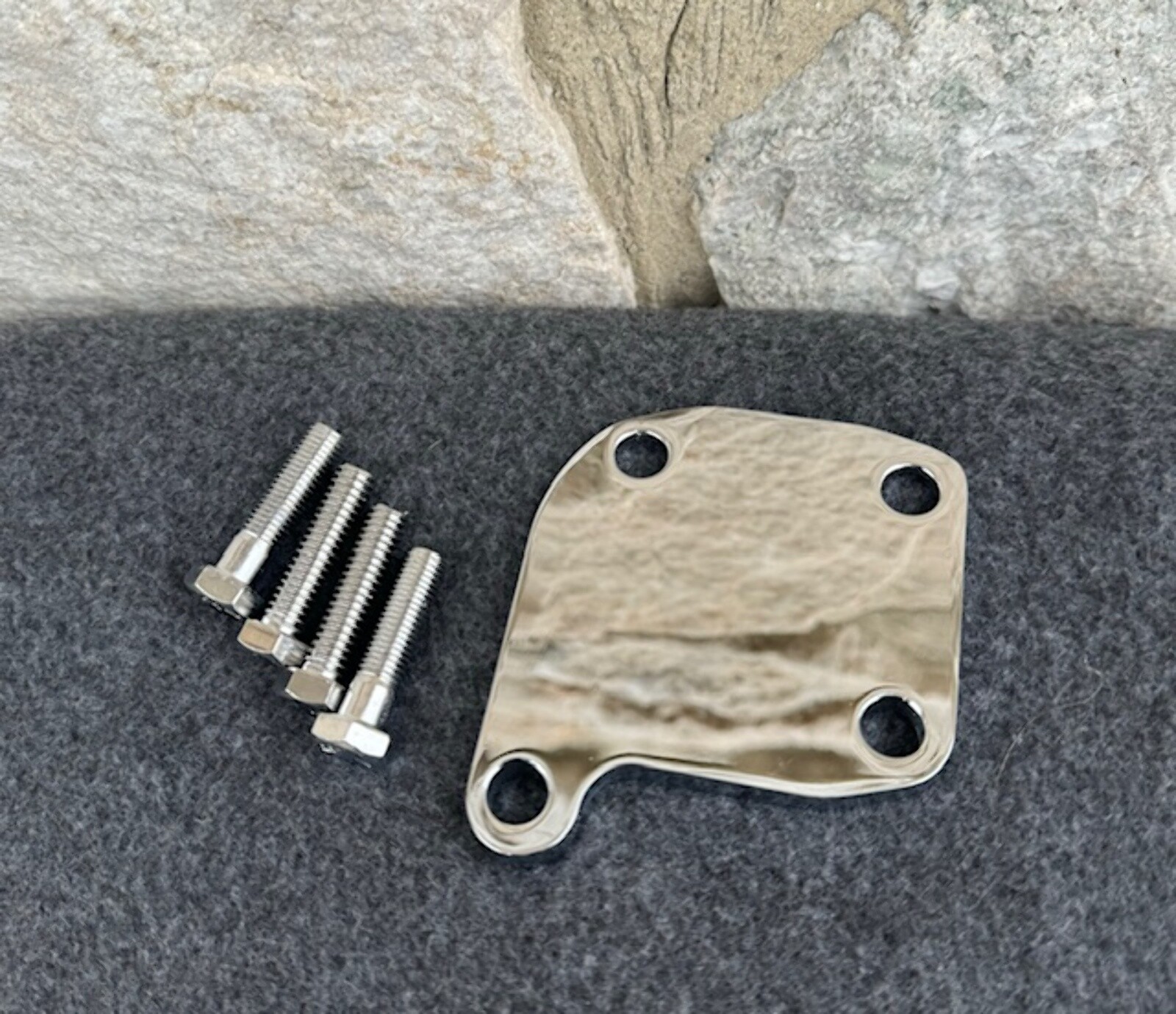 CHROME KICKSTAND LOWERING WEDGE FOR HARLEY KICK STAND TOURING MODELS ...