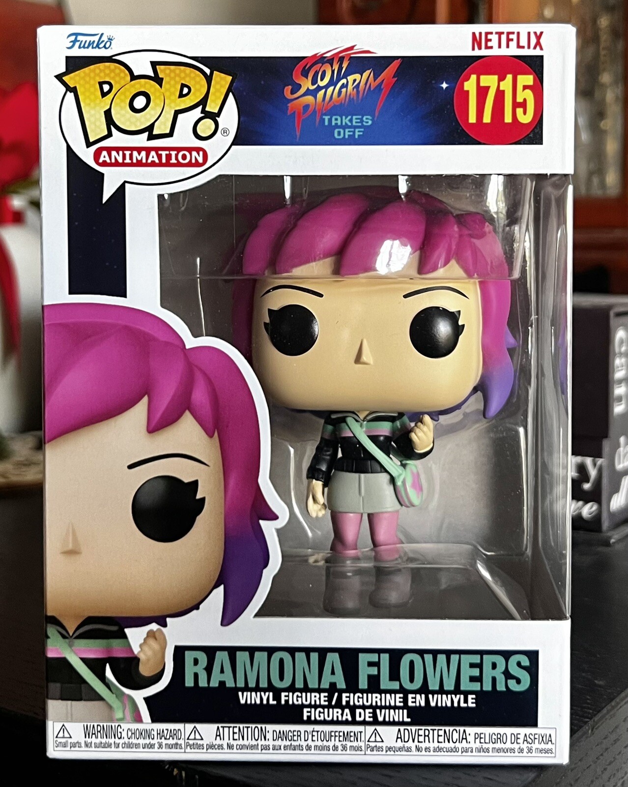 Funko Pop Animation: RAMONA FLOWERS #1715 (Scott Pilgrim Takes Off) IN ...