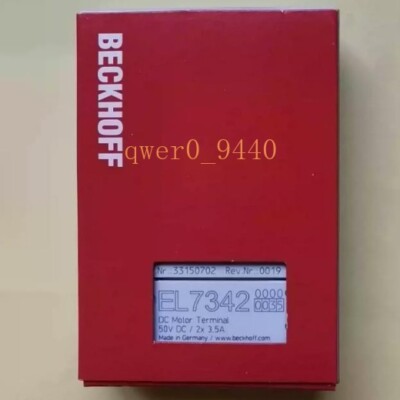 1PC New Beckhoff EL7342-0035 Digital PLC Module Free Shipping | eBay