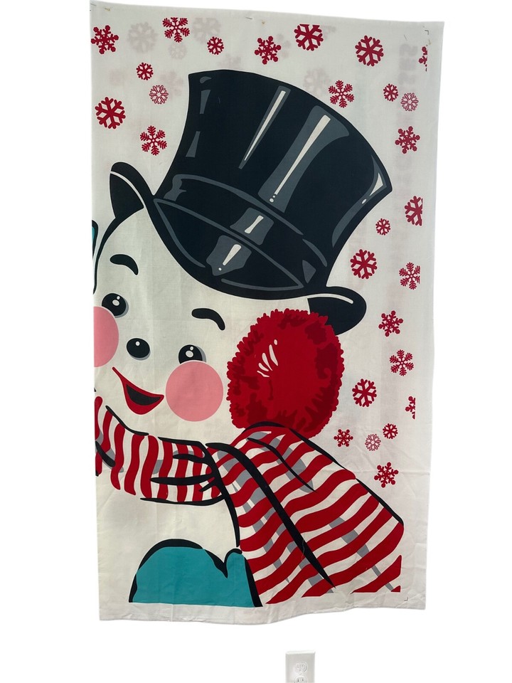 Moda Sweet Christmas LARGE Snowman Panel With Full Directions for Quilt ...