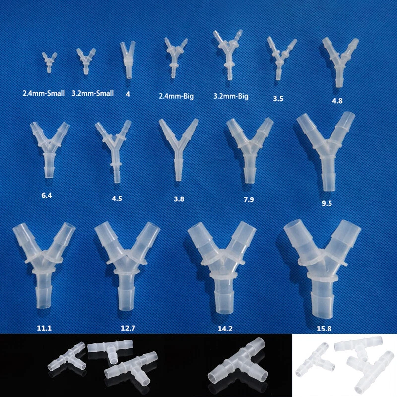 Small Plastic T Shaped Connectors
