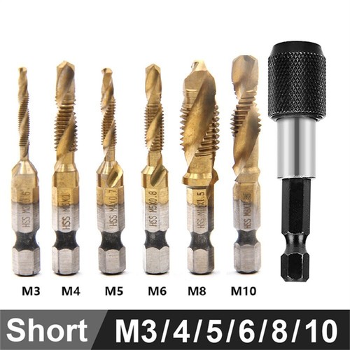 Drill Tap Bit Drill Tap Industrial 7PC/SET For Tapping Threads | eBay