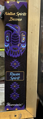 Raven Spirit (Patchouli) Incense Sticks by Native Spirits NEW - One ...