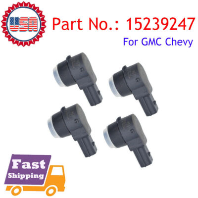 4 X OEM Reverse Backup Parking Bumper Park Assist Sensor 15239247 For ...